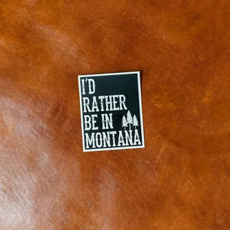 Montana Vinyl Stickers – Blackfoot River Outfitters